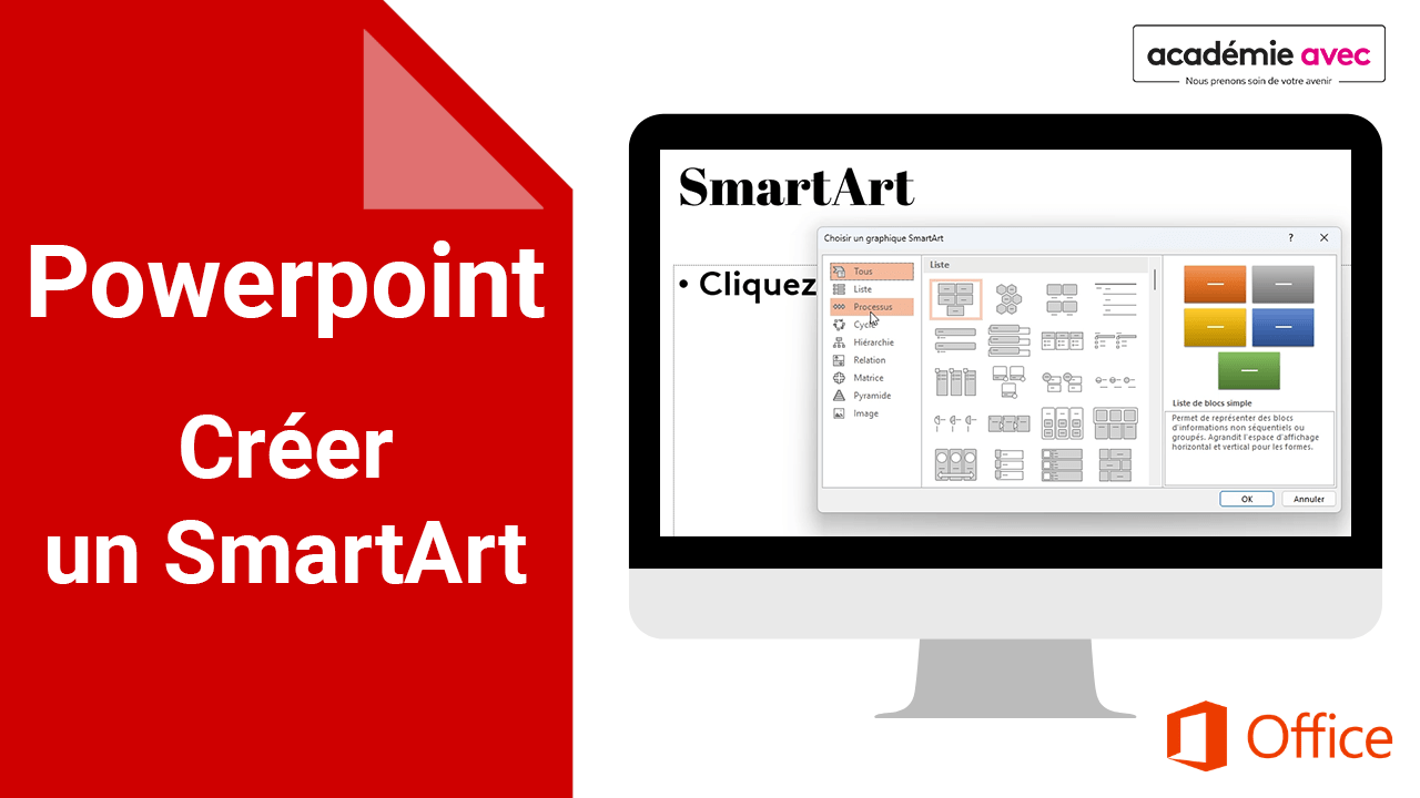 Comment créer un Smart Art sur PowerPoint ? - Academie Avec